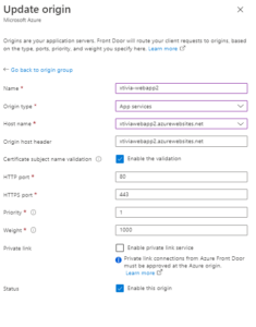 Deploying Azure Front Door with Web Application Firewall Using Custom Rules