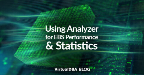 Using Analyzer for EBS Performance and Statistics - VDBA