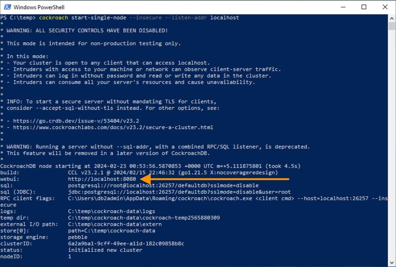 How To Build A Cockroachdb Sandbox On Windows Virtual Dba Remote Dba