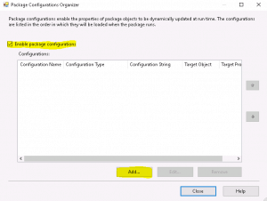 How to Set SSIS Package 'Connection Timeout' to Unlimited